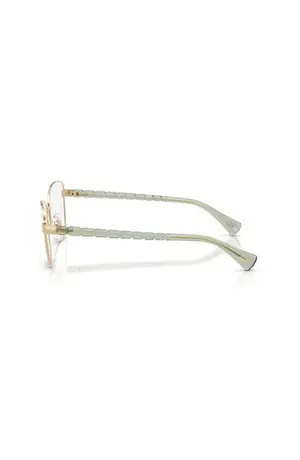 Ralph Lauren 53mm Irregular Eyeglasses - Gold/brown