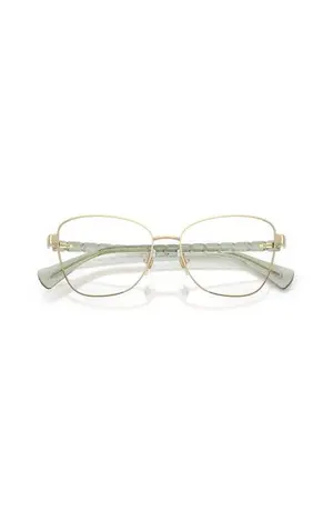 Ralph Lauren 53mm Irregular Eyeglasses - Gold/brown
