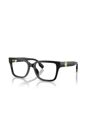 Tory Burch 53mm Square Eyeglasses - Black