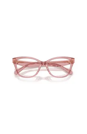 Tory Burch 53mm Cat Eye Optical Glasses - Pink