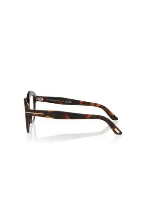 TOM FORD 54mm Rectangle Eyeglasses - Tortoise