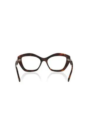 TOM FORD 54mm Rectangle Eyeglasses - Tortoise