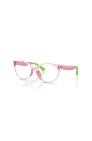 Polo Ralph Lauren 49mm Phantos Optical Glasses - Pink/green