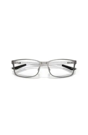 Ray-ban 55mm Rectangle Eyeglasses - Grey