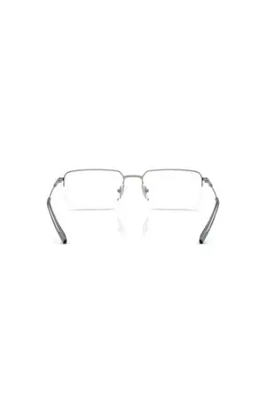 ARNETTE 56mm Rectangle Optical Glasses - Grey