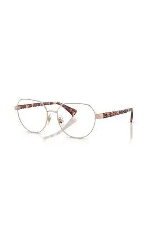 Ralph Lauren 52mm Irregular Eyeglasses - Rose Gold