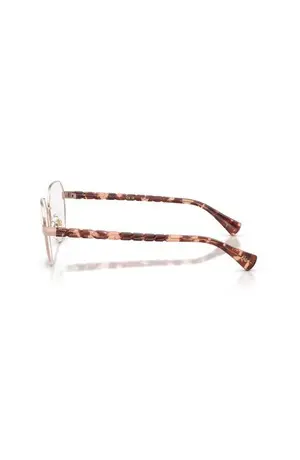 Ralph Lauren 52mm Irregular Eyeglasses - Rose Gold