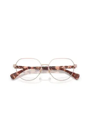 Ralph Lauren 52mm Irregular Eyeglasses - Rose Gold