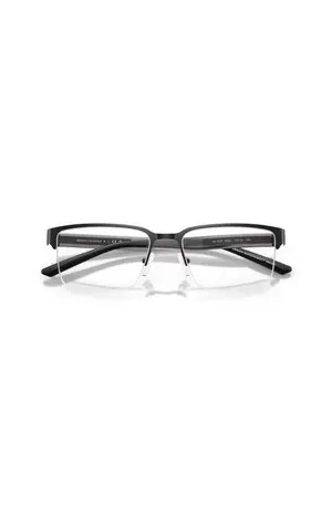 Armani Exchange Rectangle Half Rim Optical Glasses