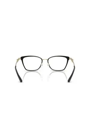 Michael Kors 54mm Full Rim Rectangle Eyeglasses - Black
