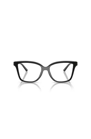 Michael Kors 54mm Square Full Rim Optical Glasses - Black