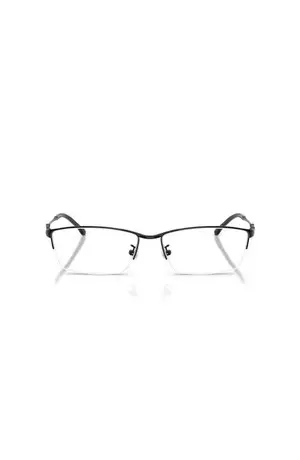 DIESEL® 58mm Rectangle Optical Glasses - Black