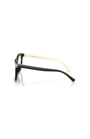 Tory Burch Cat Eye Optical Glasses - Black