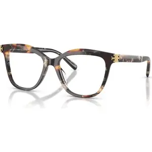 Tory Burch 54mm Cat Eye Optical Glasses - Tortoise