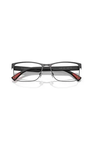 Polo Ralph Lauren 59mm Rectangle Optical Glasses - Grey