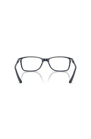 Polo Ralph Lauren 56mm Rectangle Full Rim Eyeglasses