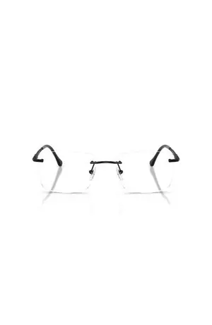 SFEROFLEX 55mm Square Optical Glasses - Black