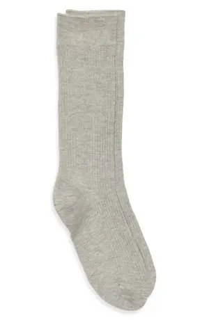 Nordstrom Slouch Dress Socks - Grey Heather