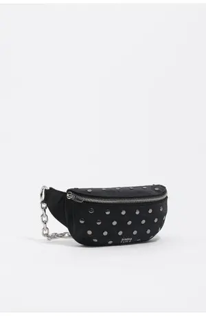 Bimba Y Lola Nylon Bumbag With Chain Strap