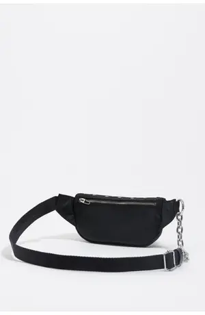 Bimba Y Lola Nylon Bumbag With Chain Strap