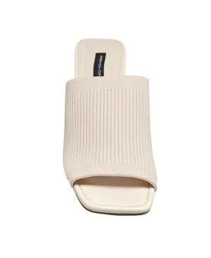 French Connection Styles Knit Stretch Mule - Bone