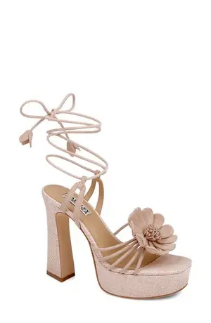 Badgley Mischka Tie Fastening Sandals For Women