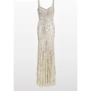 Jenny Packham Spaghetti Strap Evening Dresses