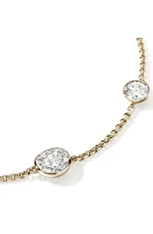 John Hardy 14k And Diamond Station Bracelet - Gold