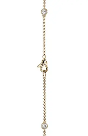 John Hardy 14k And Diamond Station Bracelet - Gold