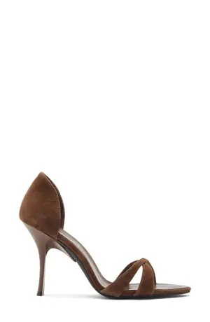 Jeffrey Campbell Graciela Sandal - Brown Suede