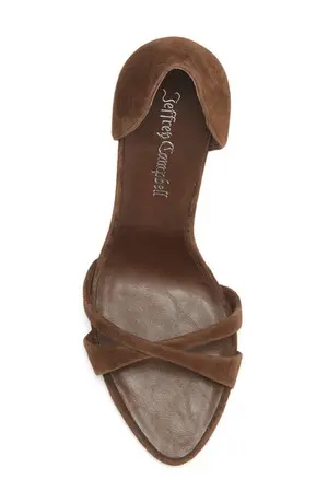 Jeffrey Campbell Graciela Sandal - Brown Suede
