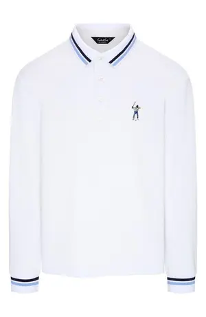 EASTSIDE GOLF Premium Midweight Long Sleeve Polo