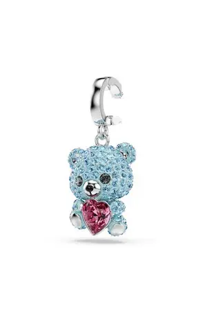 SWAROVSKI Idyllia Crystal Teddy Bear Charm