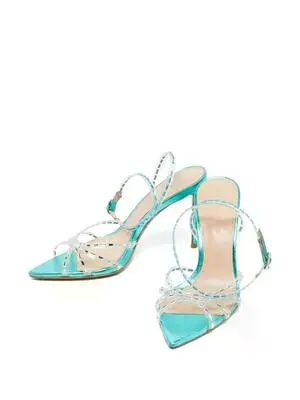 JÉSSAMIRO Crystal-embellished Strap Sandals