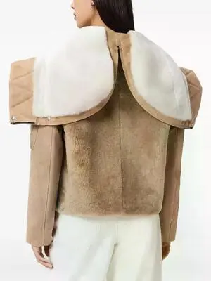 ALLSAINTS Dexter Collared Shearling Jacket