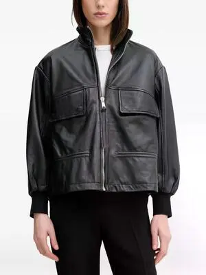 ALLSAINTS Flor Pocket Zip Jacket - Black
