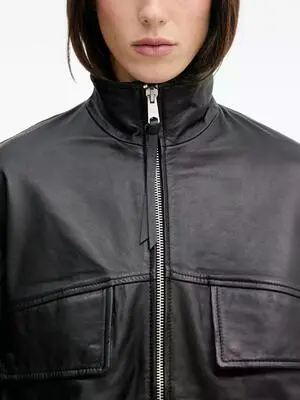 ALLSAINTS Flor Pocket Zip Jacket - Black