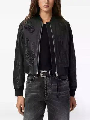 ALLSAINTS Appliquéd Bomber Jacket