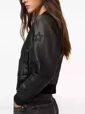 ALLSAINTS Appliquéd Bomber Jacket