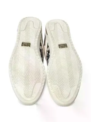 Dolce & Gabbana Panelled Lace-up Sneakers