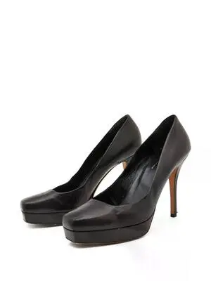 Gucci Leather 115mm Platform Stiletto Pumps