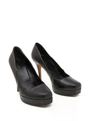 Gucci Leather 115mm Platform Stiletto Pumps