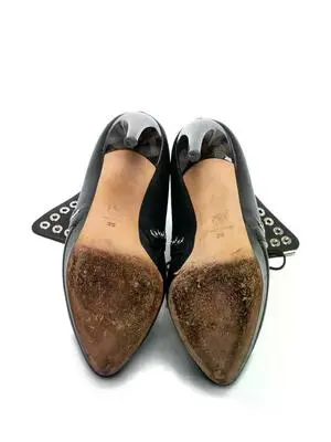 Alexander McQueen 120mm Eyelet-embellished Stiletto Boots