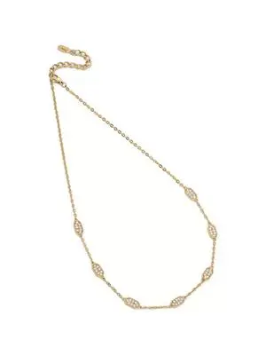 Karl Lagerfeld Polish-finish Chain Necklace - Gold