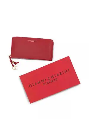 GIANNI CHIARINI Grain Zip Top Wallet