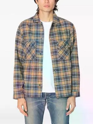 Naked & Famous Denim Work Flap-pocket Flannel Shirt