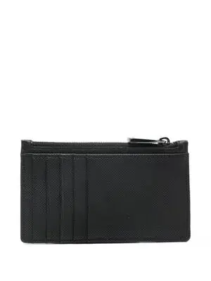 BOSS Zip Logo-plaque Cardholder