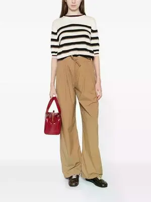 Herno Drawstring Pleated Palazzo Pants
