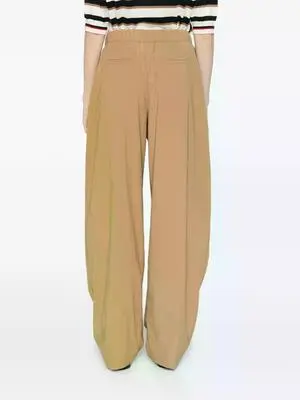 Herno Drawstring Pleated Palazzo Pants