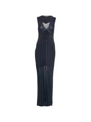 Roberto Cavalli V-neck Maxi Dress